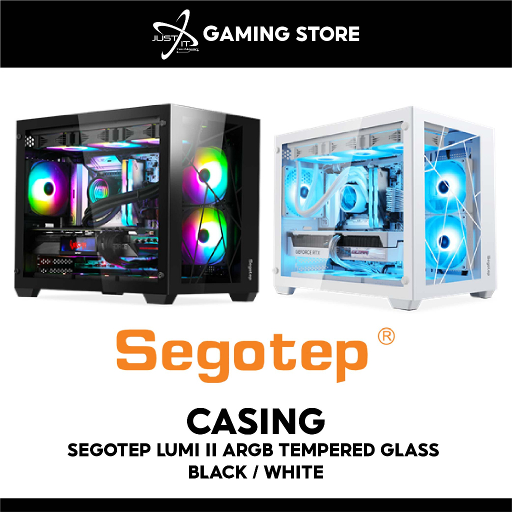 SEGOTEP LUMI II ARGB TEMPERED GLASS ( BLACK / WHITE ) | Shopee Malaysia