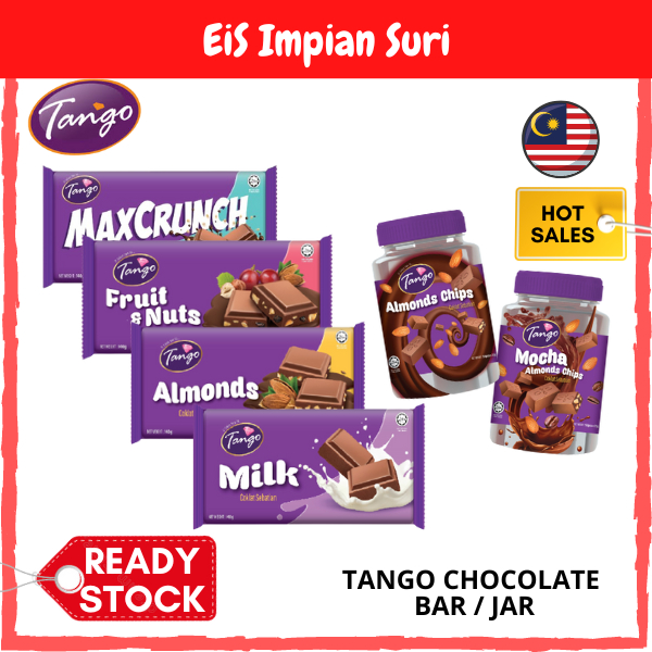 (Ready Stock!!) Tango Chocolate Bar 140g/Jar 375g/Share Pack150g ...