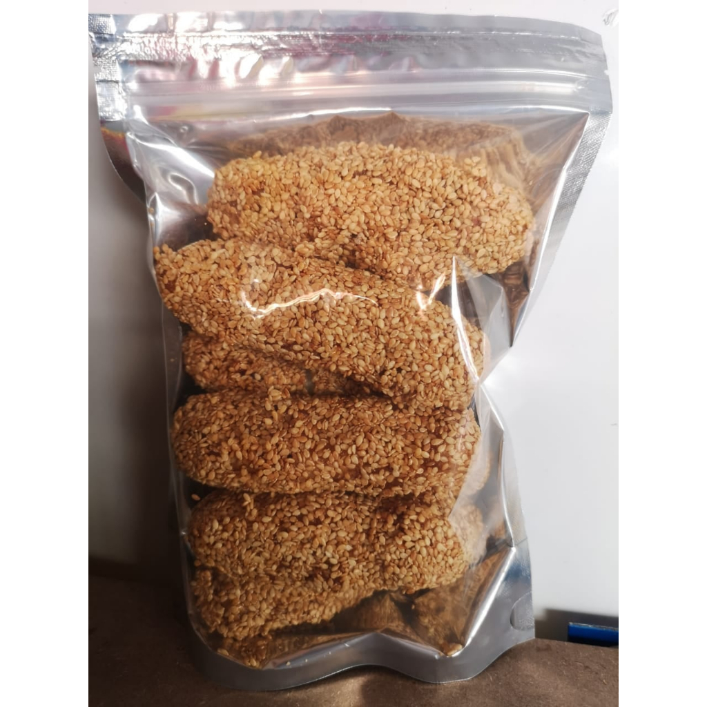 Klang Food Centre Sesame Rice Puff | Biskut Bijan | 麻粩 美味爽口香脆 6 pieces ...
