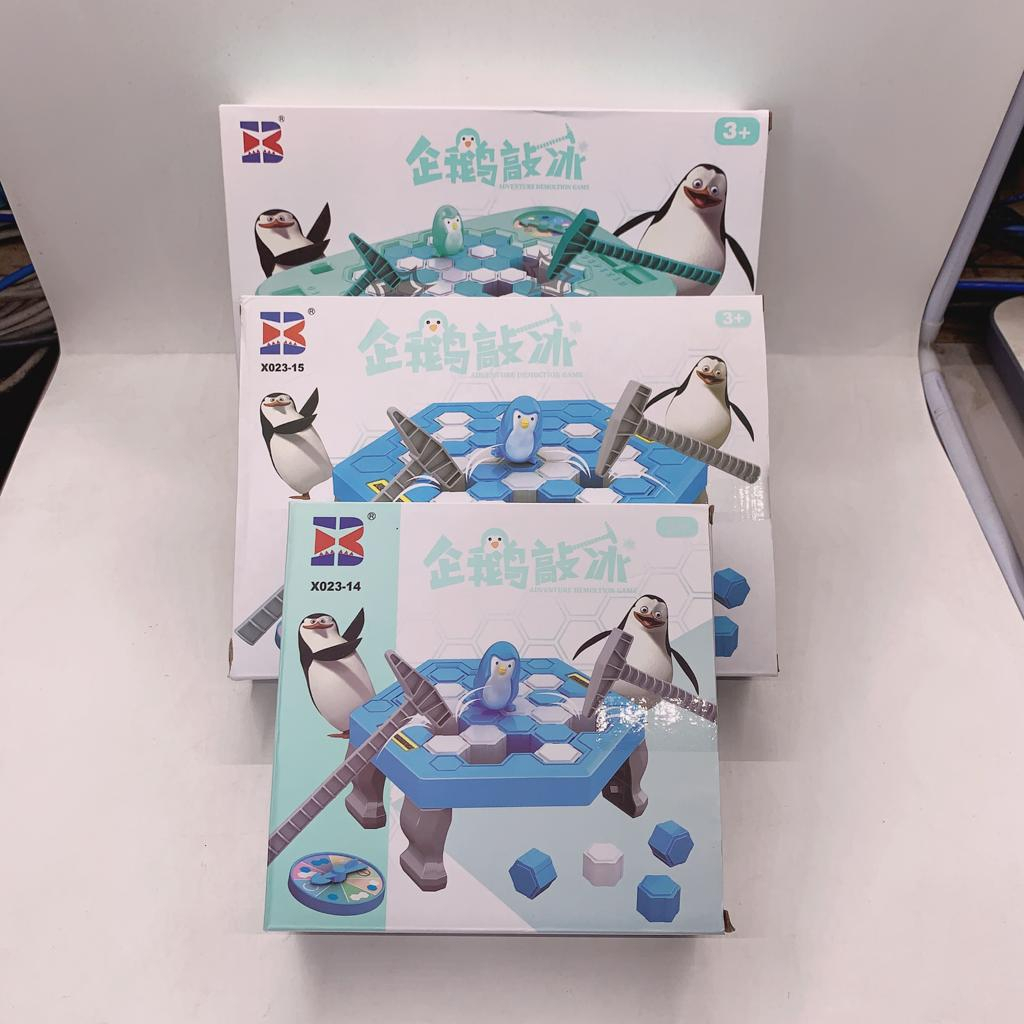 Penguin Game Design Knock Ice Game Multiplayer Balance Ice Cube Ice ...
