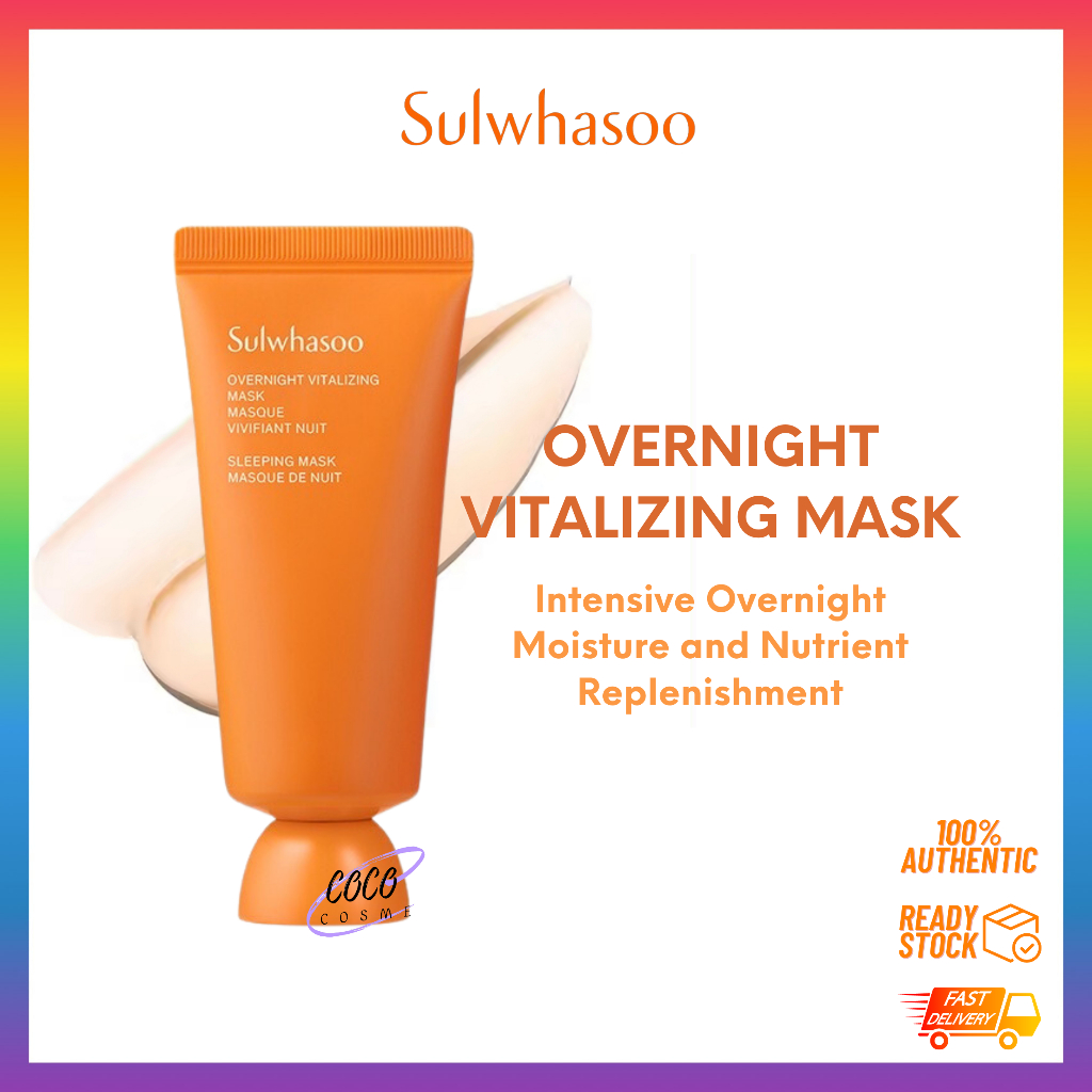 SULWHASOO Overnight Vitalizing Mask 35ml | Shopee Malaysia