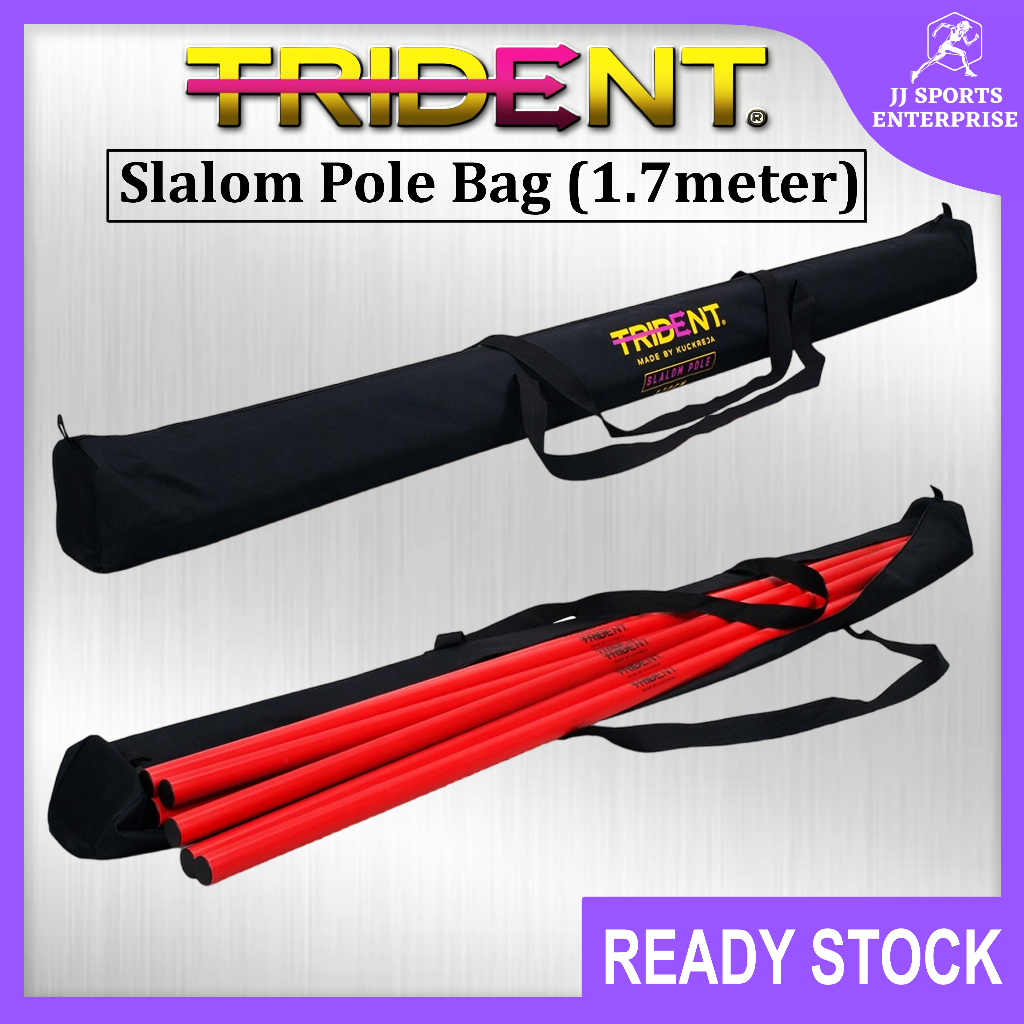 Trident 32mm Slalom Pole Bag (1.7m) Football Agility Training Pole | Shopee Malaysia
