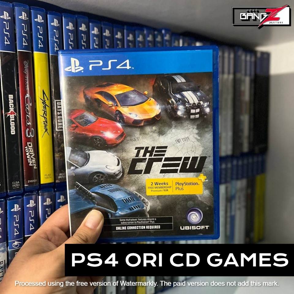 PS4: UBISOFT THE CREW (CD) | Shopee Malaysia