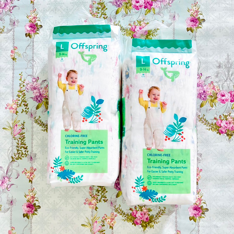 Offspring Fashion Pants Diaper M42/L36/XL30/XXL24 per pack🌿 | Shopee ...