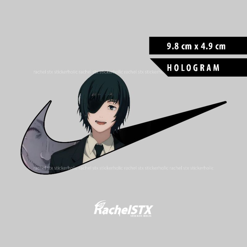 HIMENO nike swoosh sticker anime sticker chainsaw man | Shopee Malaysia