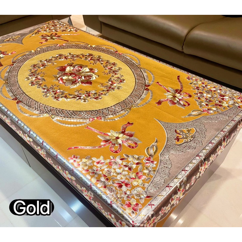 PVC Kain Meja untuk Meja Sofa / Kopi (150cm x 90cm) Alas Meja Kopi ...