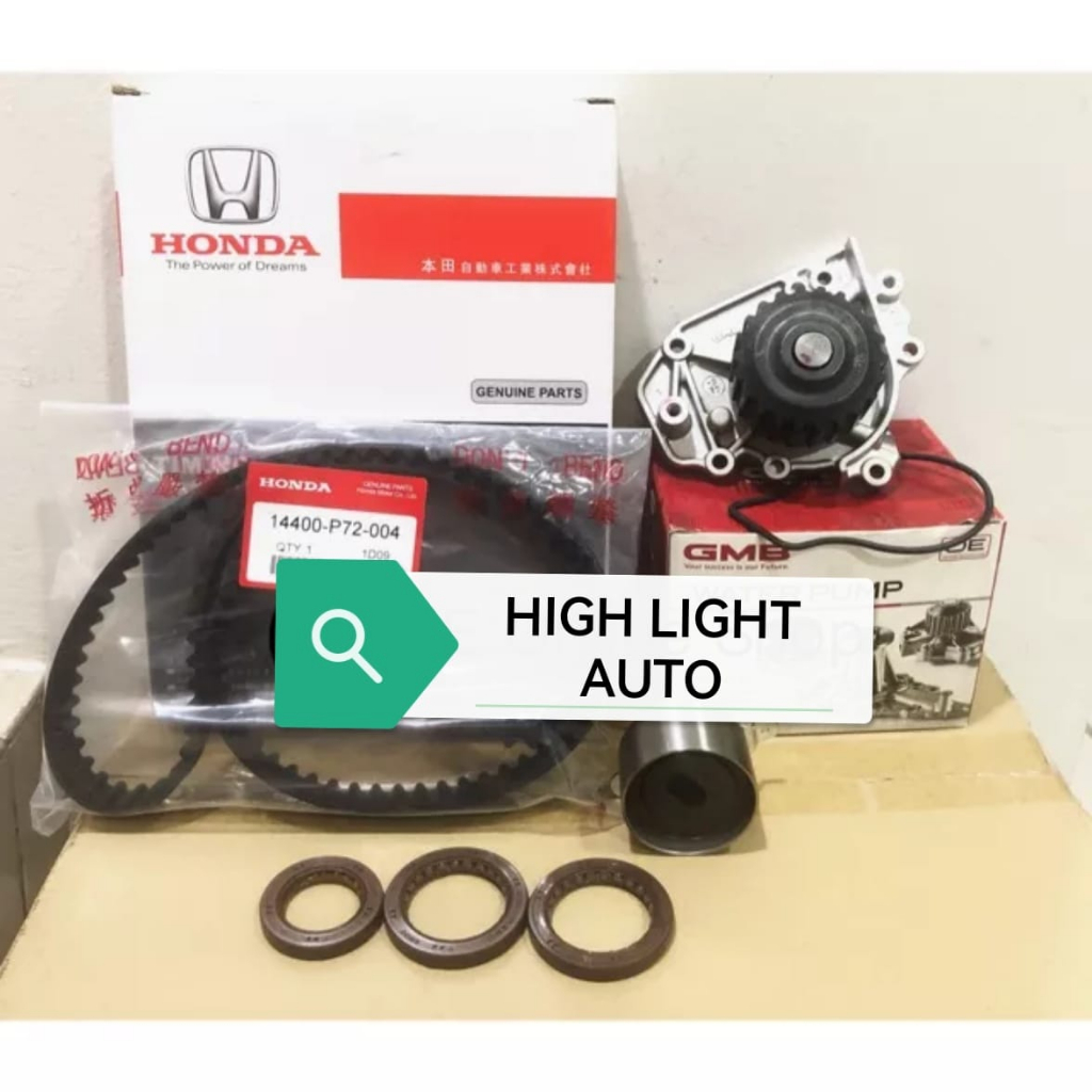 Honda Civic B16B,B16C,B18A,B18C Timing Belt Kit Set(126RU26)+GMB Water Pump (With Oring)(GWHO ...