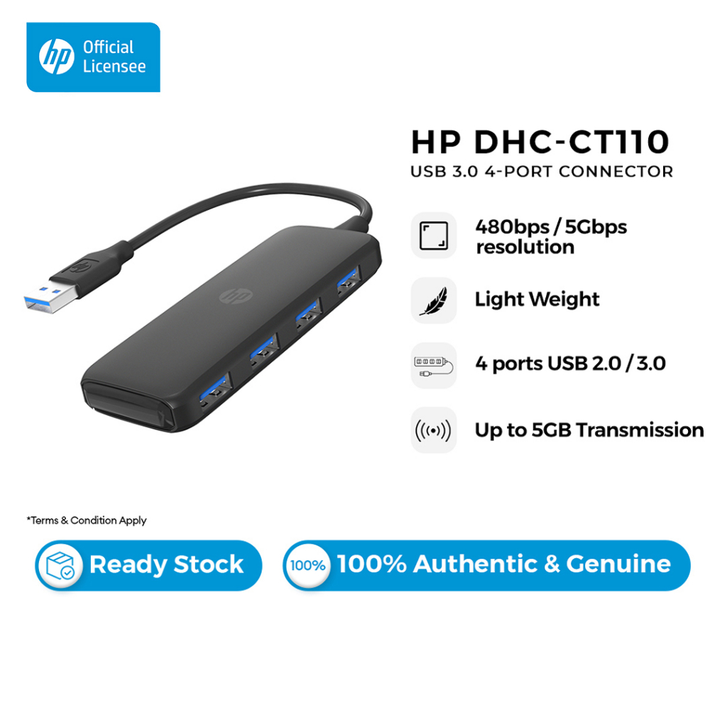 [NEW] HP DHC-CT110(USB 3.0)/DHC-CT110C(USB 2.0) USB Port|480bps/5Gbps ...