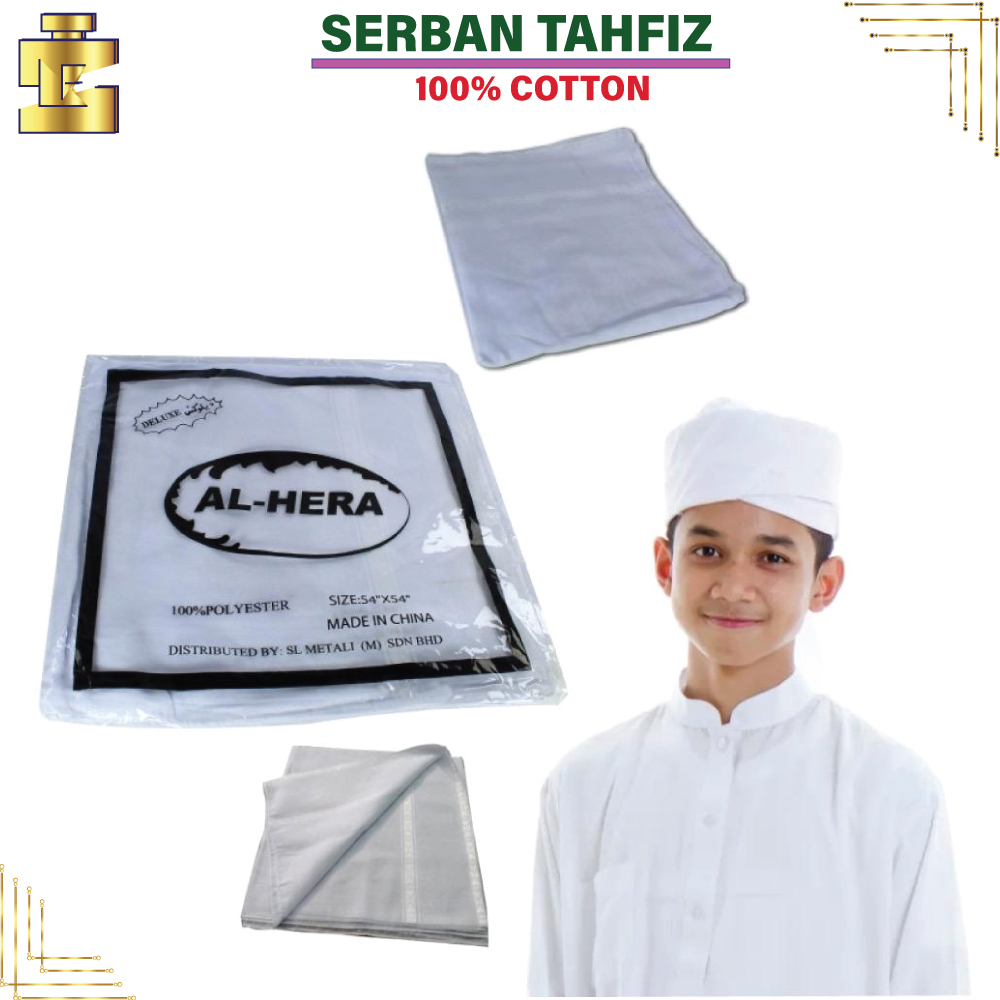 Kain Serban al hera Tahfiz Putih High Quality | Shopee Malaysia