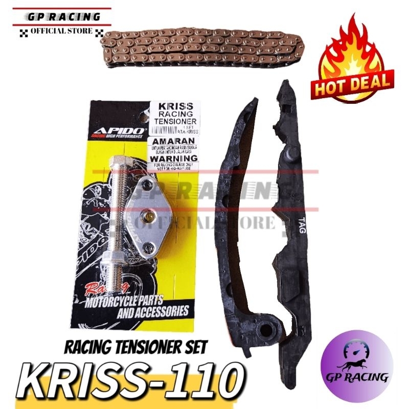 Kriss tensioner set racing Jet 3mm 4mm 9mm timing chain, tensioner ...