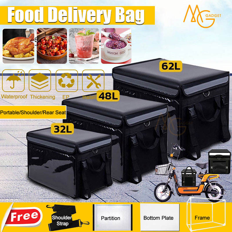 Food Delivery Bag 32L/48L/62L Beg Foodpanda Beg Food Insulation Bag ...