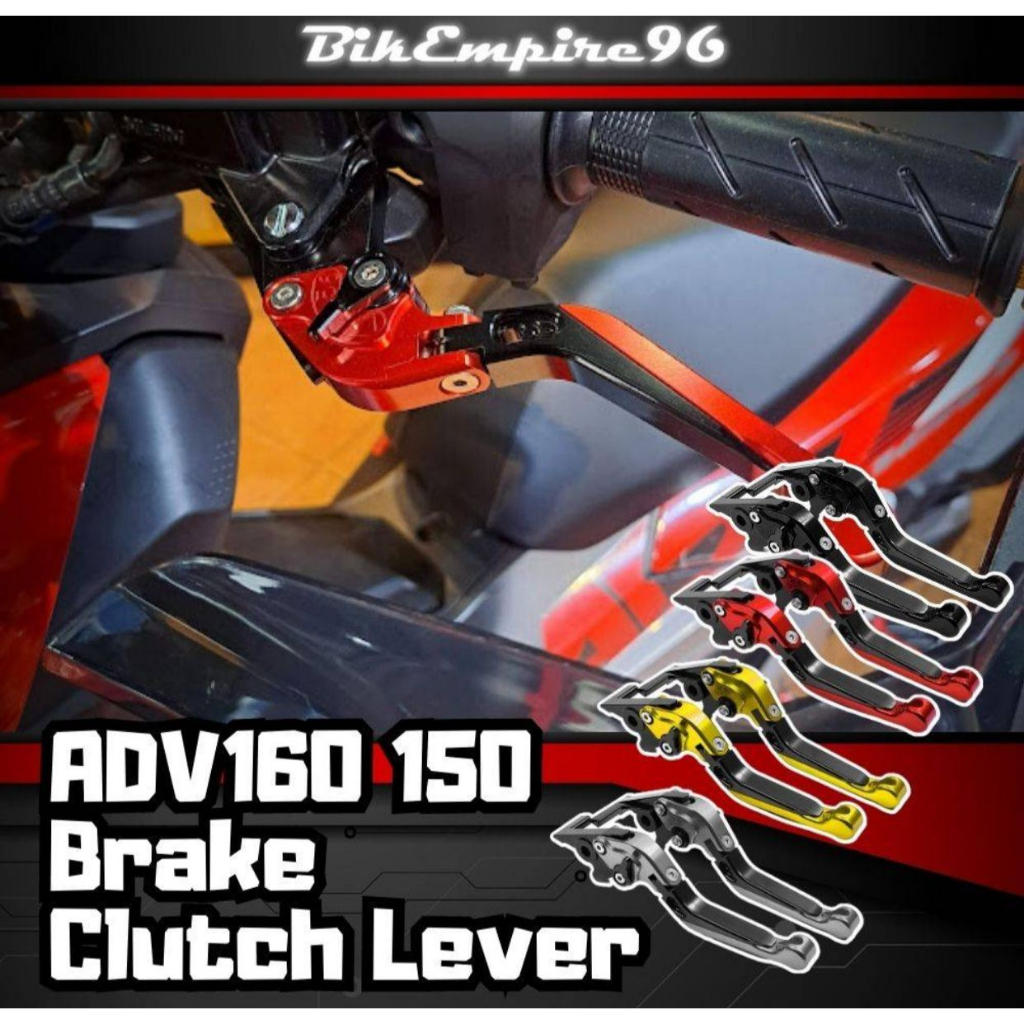 HONDA ADV150 ADV160 Adjustable Foldable Extendable Brakes Handle Clutch ...