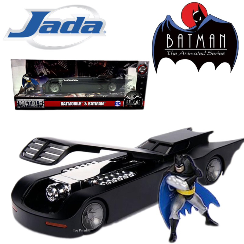 Original Jada Toys Batman TV Series Animated Batmobile & Batman Scale 1 ...