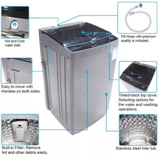 HODEKT 8.5KG /7KG Mesin Basuh Fully Automated Washer/Semi-automatic ...