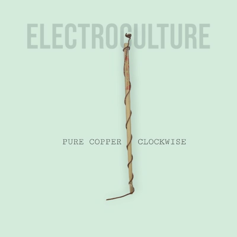 Electroculture Pure Copper Agriculture Stick Plant Pokok Tembaga Asli ...