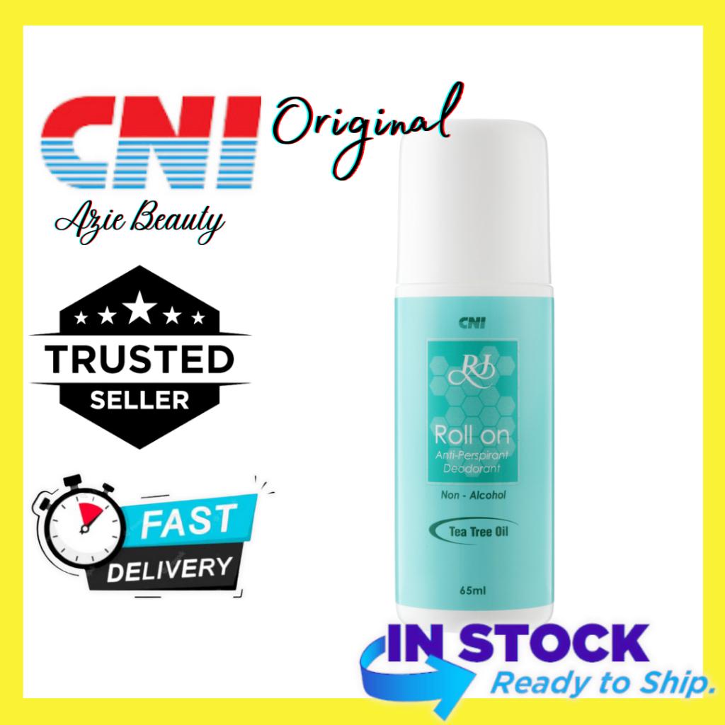 CNI RJ Roll On, Anti-Perspirant Deodorant, 65ml, Tea Tree Oil ...