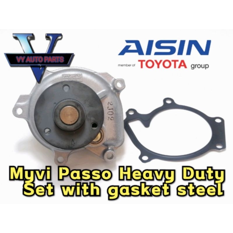 Heavy Duty Water Pump Myvi Passo 1.3 1.5 Alza Myvi Lagi Best Avanza 1.3 ...