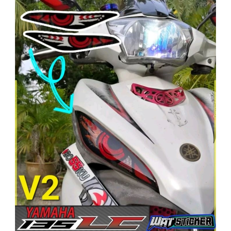 STICKER LAMPU YAMAHA LC V2 | Shopee Malaysia
