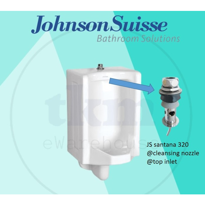 JOHNSON SUISSE SANTANA 320 TOP INLET WALL HUNG URINAL BOWL / CERAMIC ...