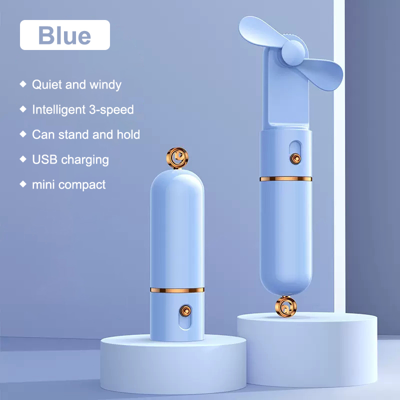 2023 Powerbank Mini Fan Handheld Mini Fan with Powerbank USB Charging ...