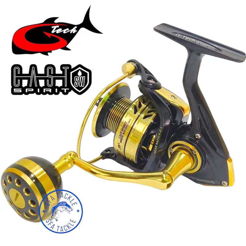 NEW PRODUCT 2023 G~TECH CAST SPIRIT SW REEL SIZE:4000HG/5000HG RATIO:6. ...