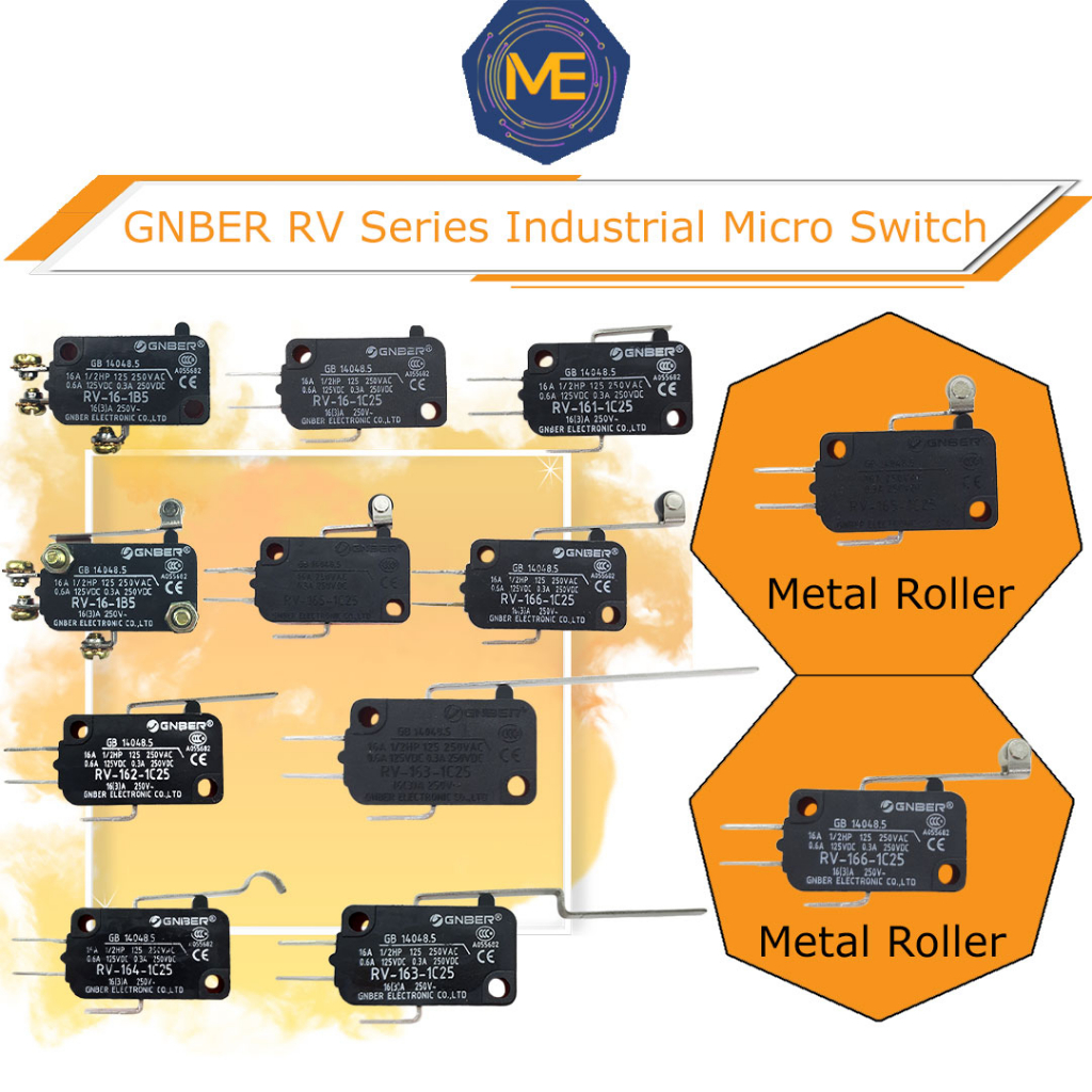 GNBER RV Series Industrial Micro Switch | Shopee Malaysia
