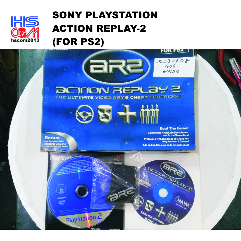 20230608-406b SONY PLAYSTATION 2 ACTION REPLAY SET GAME CODE | Shopee ...