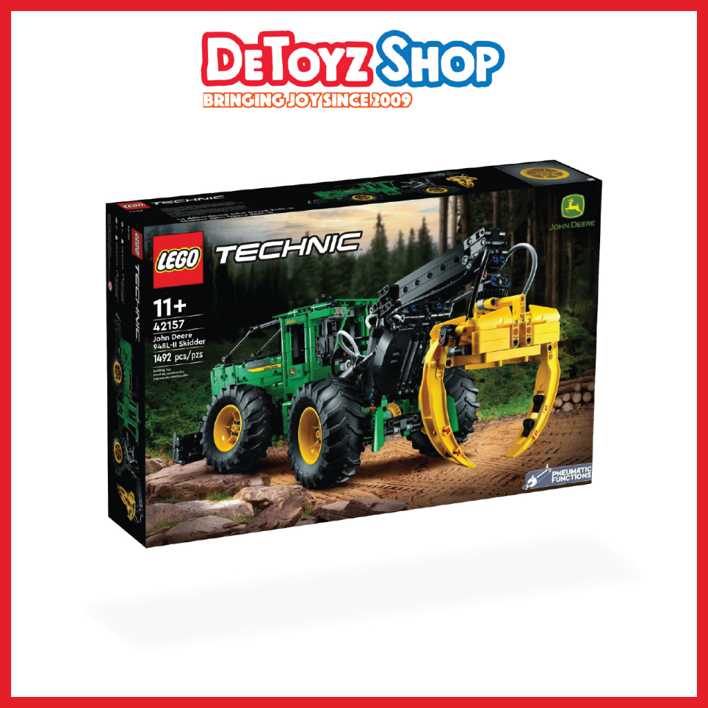 [LEGO® Technic] LEGO 42157 John Deere 948L II Skidder | Shopee Malaysia