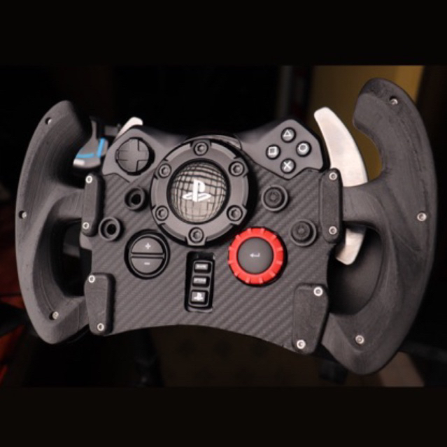 Logitech G29 / G923 Premium Carbon Fiber Infused F1 GT Steering Wheel ...