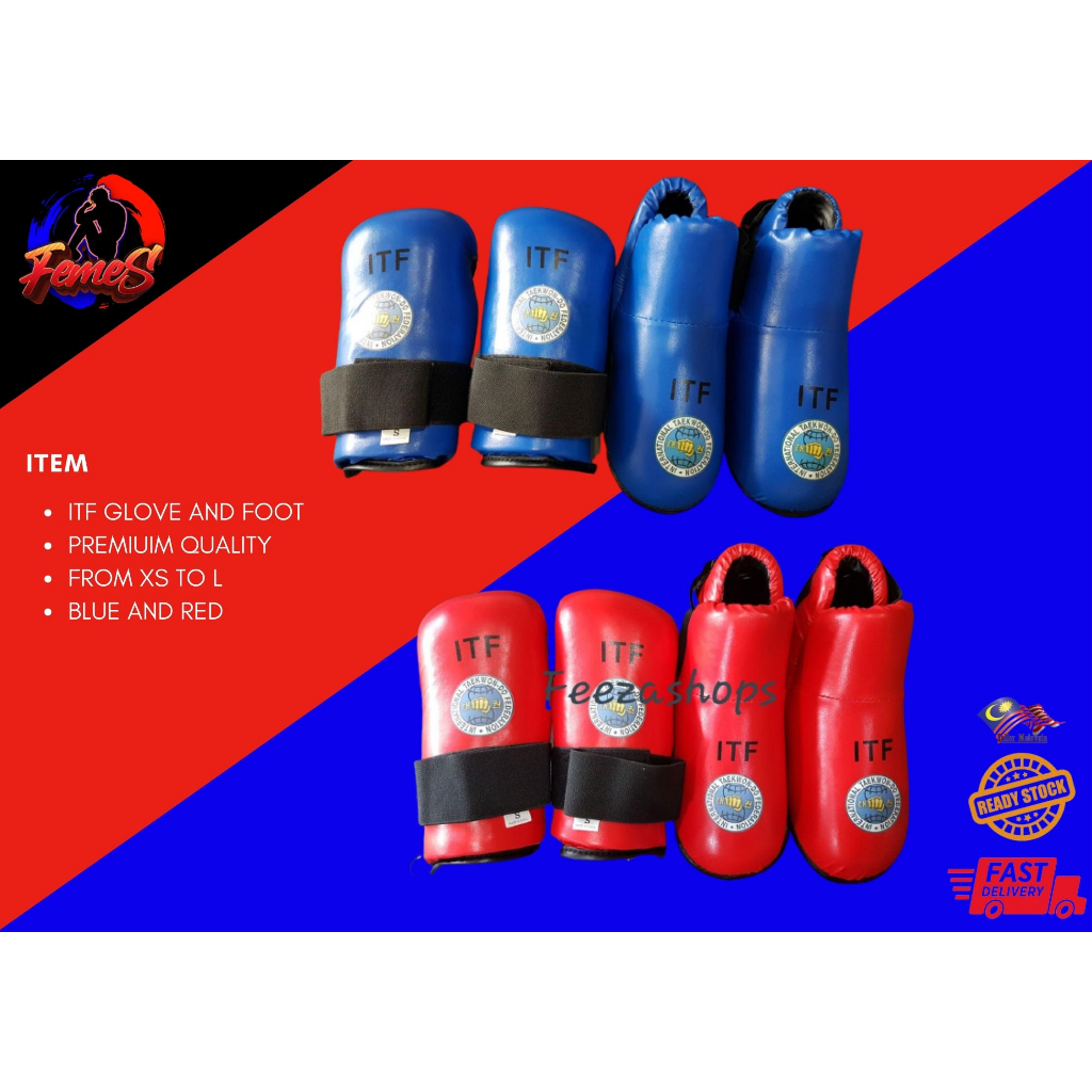 💥Shipping Daily💥100% READY STOCK!!💥 Protector Gear ITF Taekwondo Hand ...