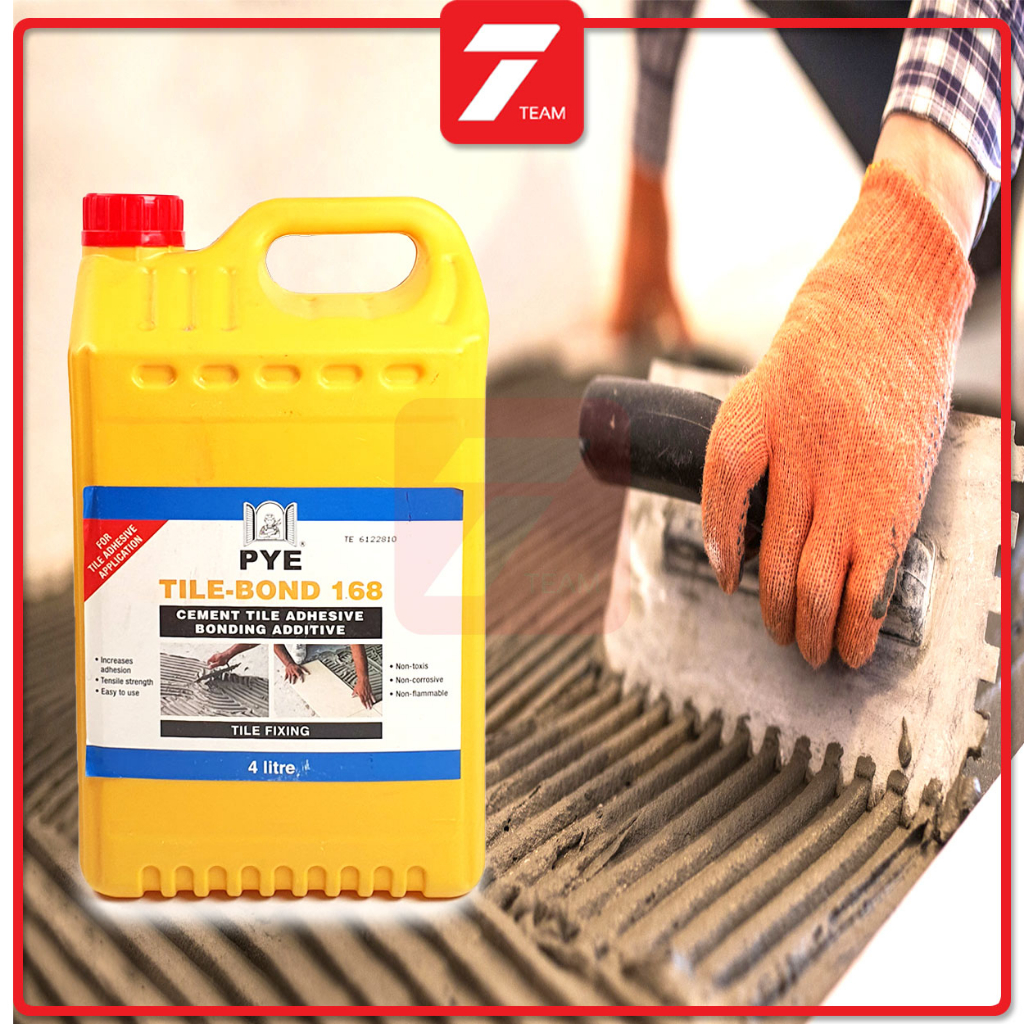 PYE TILE-BOND 168 CEMENT TILE ADHESIVE BONDING ADDITIVE / PYE TILE BOND ...