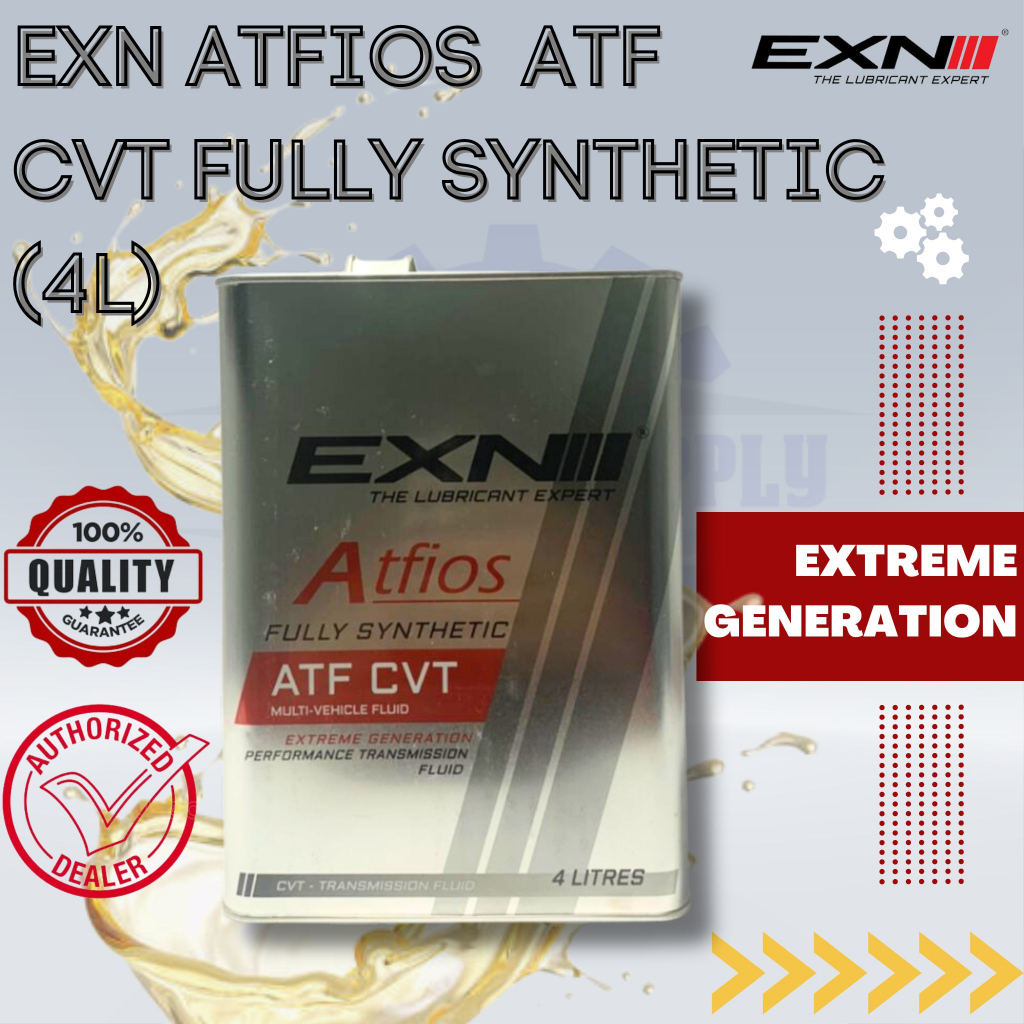EXN ATFIOS ATF CVT FULLY SYNTHETIC 4L | Shopee Malaysia