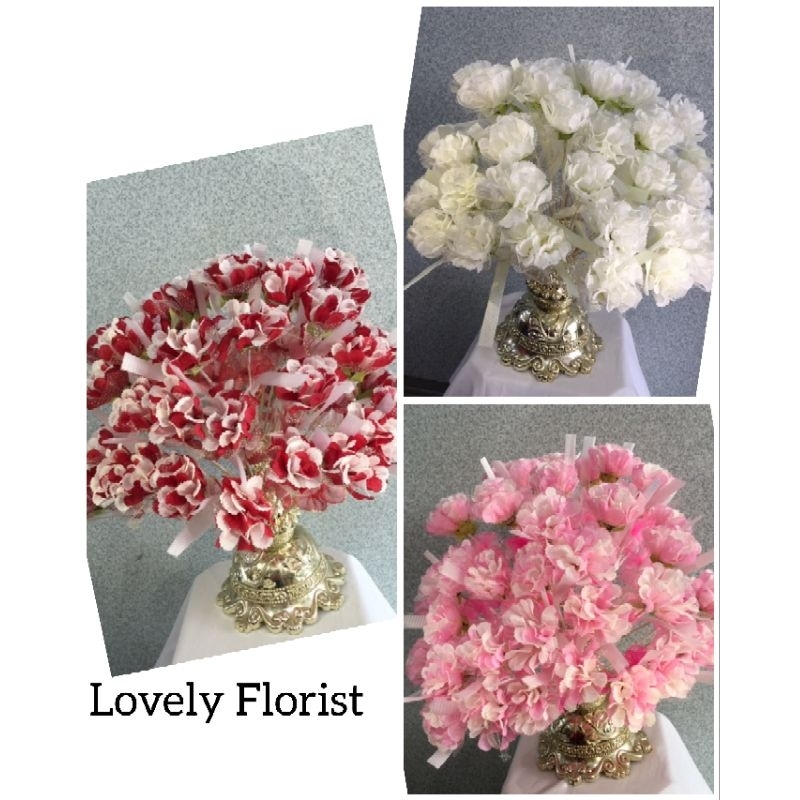 50PCS PREMIUM BUNGA TELUR EGG FLOWER KENDURI WEDDING DOORGIFT HADIAH ...