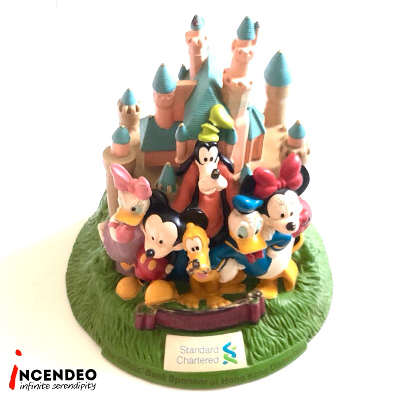 Vintage Standard Chartered Bank Disney Castle Coin Bank | Shopee Malaysia