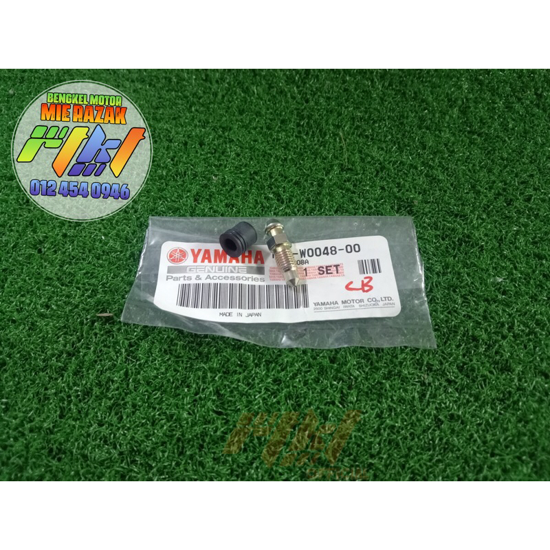 RXZ BLEED SCREW SET (15B-W0048-00) YAMAHA 100% GENUINE ORIGINAL (SKRU ...