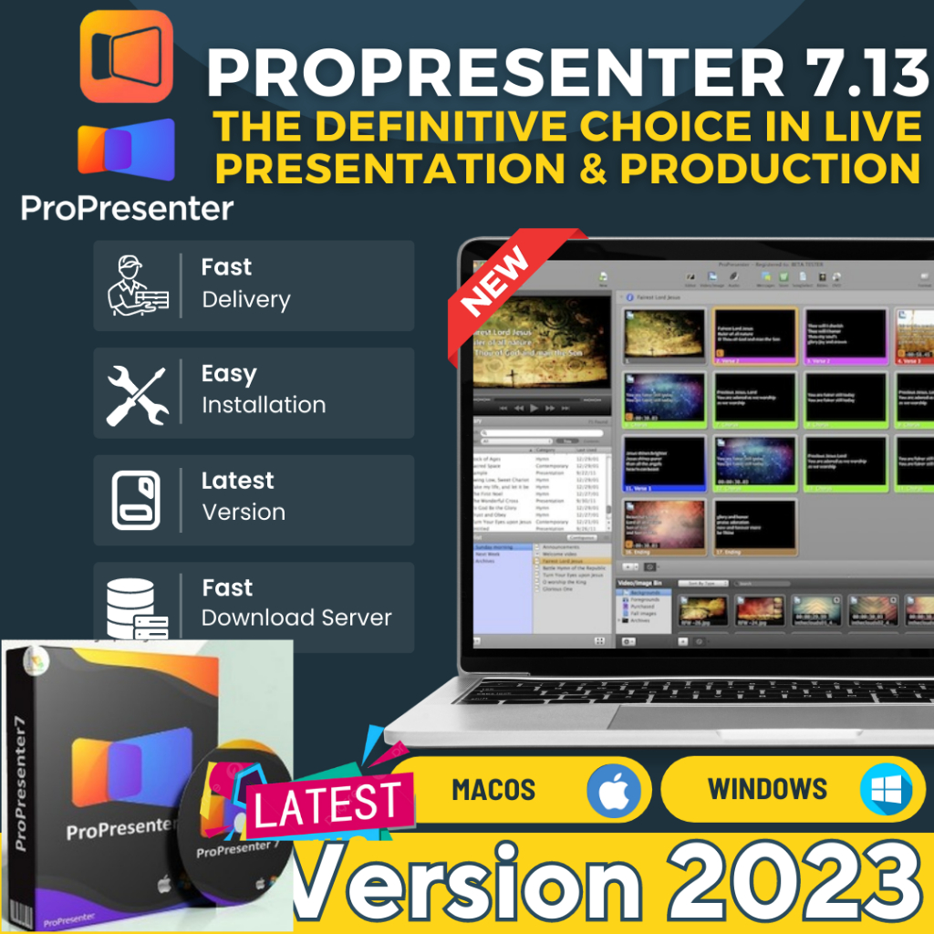 ProPresenter 7.13.1 - The definitive choice in live presentation ...