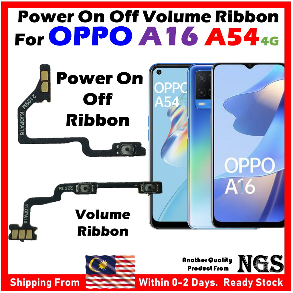 ORl NGS Brand Power On Off Volume Flex Cable Ribbon Compatible For OPPO ...