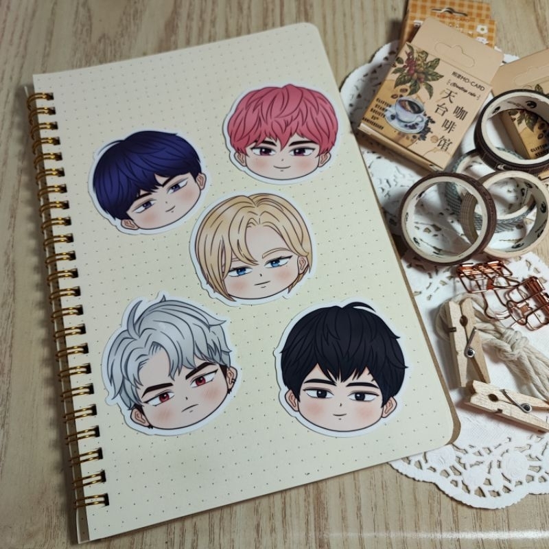 Chibi Plave Fanart Sticker Flakes | Shopee Malaysia
