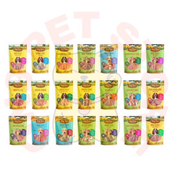 Dog Fest Premium Dog Treats / Real Meat Dog Snacks 55g / 90g (Chicken ...
