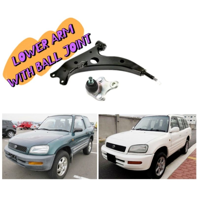 FRONT LOWER ARM TOYOTA RAV4 SXA10 SXA11 SXA15 SXA16 1994 YEAR FIRST ...