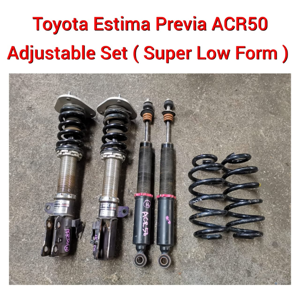 Toyota Estima Previa ACR50 Alphard Vellfire ANH20 Adjustable Set ...
