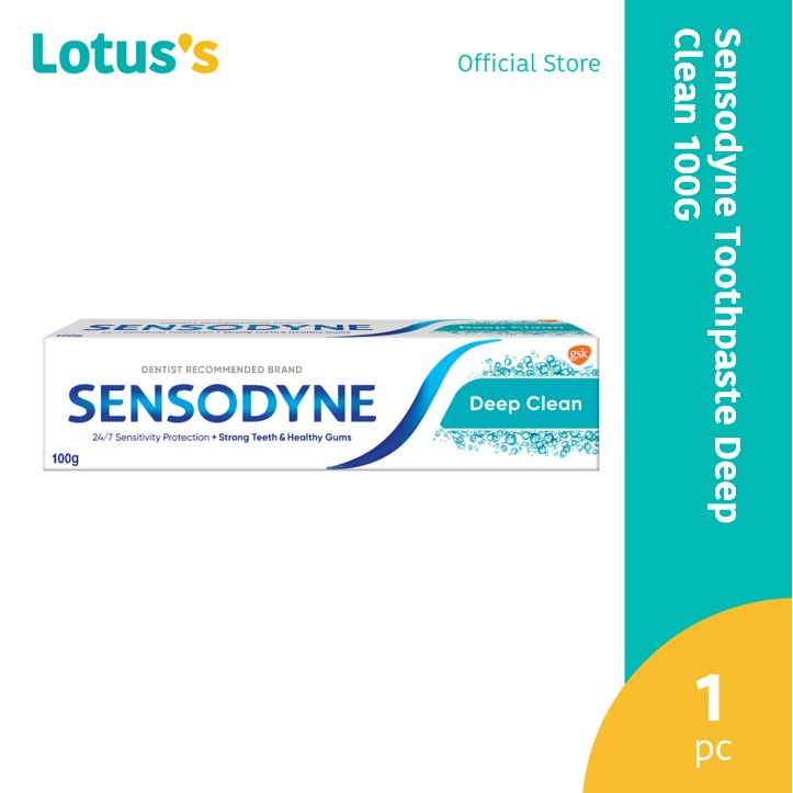 Sensodyne Toothpaste Deep Clean (100g) | Shopee Malaysia
