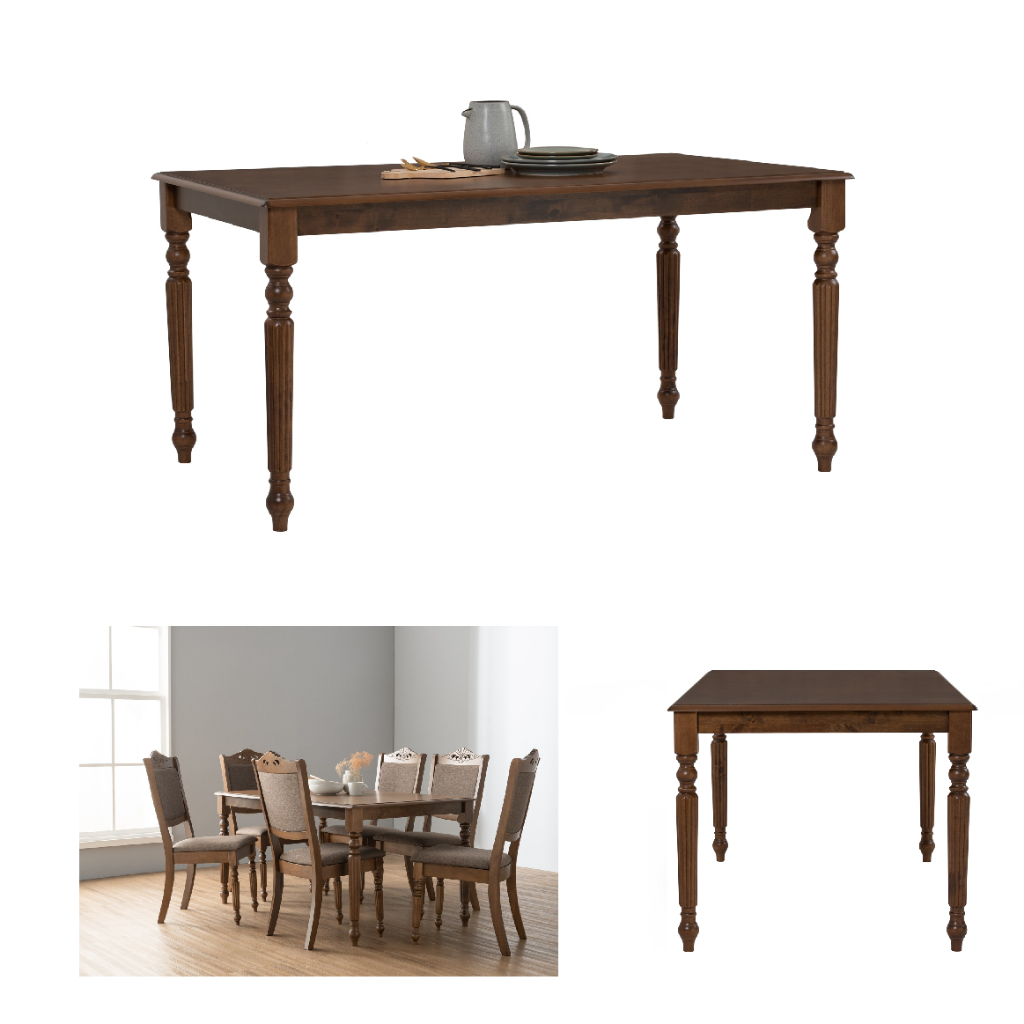 [MEJA SAHAJA] ALVI 5 Feet Meja Dining Table Modern Dinning Table Meja ...