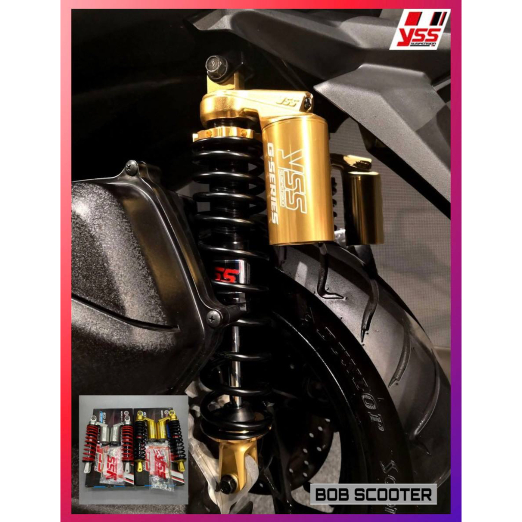 🛵 NVX155 YSS ORIGINAL SHOCK G-SERIES 280mm / 305mm NVX YAMAHA AEROX ...