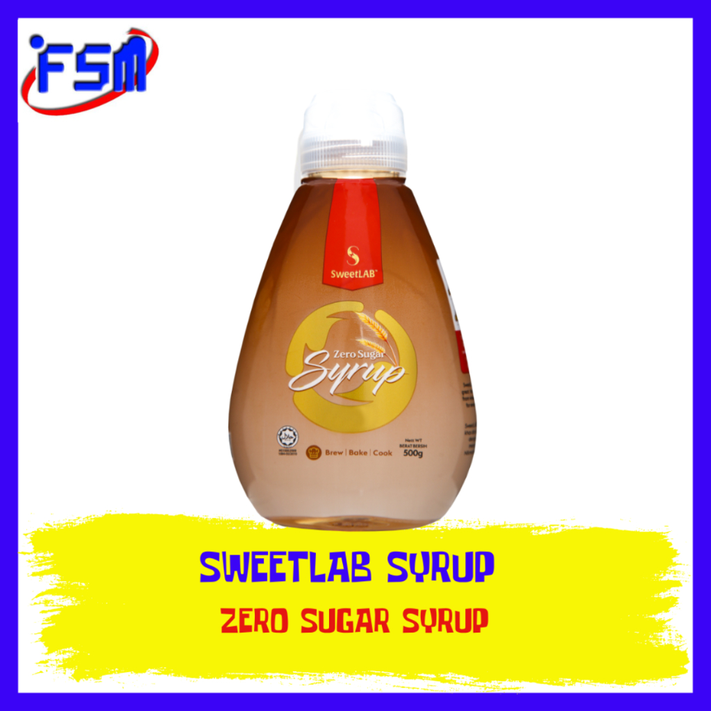 SweetLAB Zero Sugar Syrup - Pemanis Sirap Gula/Pemanis Pengganti Gula ...