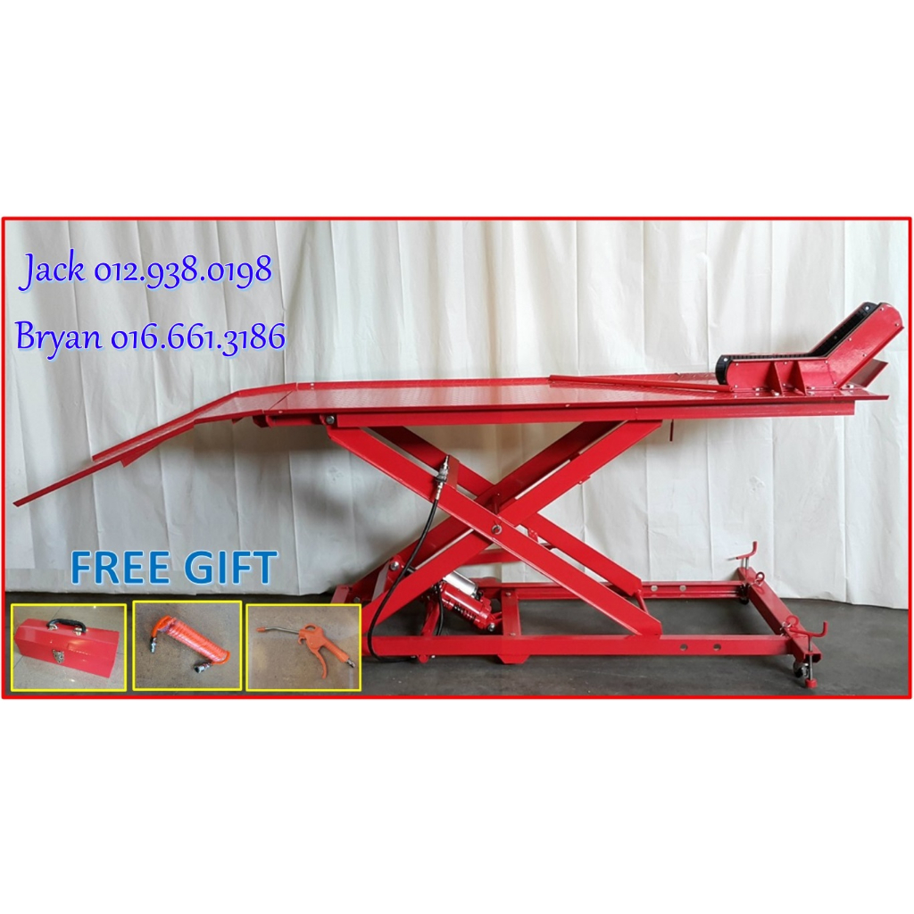1000Lbs Air & Hydraulic Motorcycle Lift / motor jack IDB0226-ts ID35618 ...