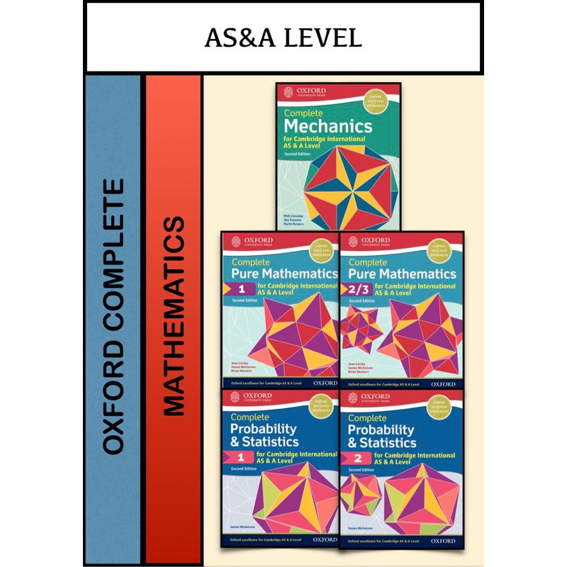 (PRINTED BOOK) As& A Level Complete Mathematics Textbook | Shopee Malaysia