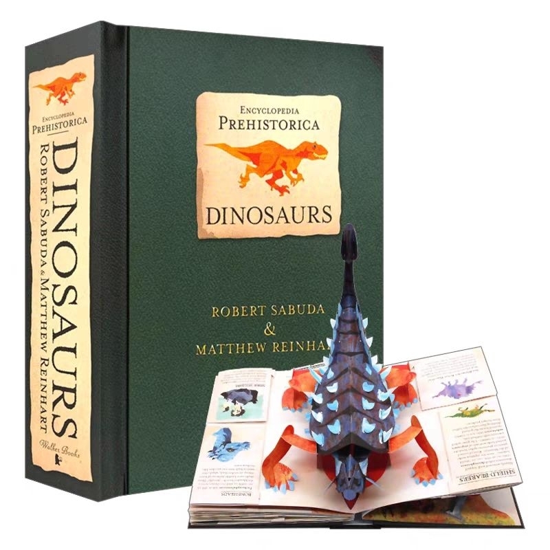 [C&K] Encyclopedia Prehistorica Dinosaurs 3D Pop-up Book by Robert ...
