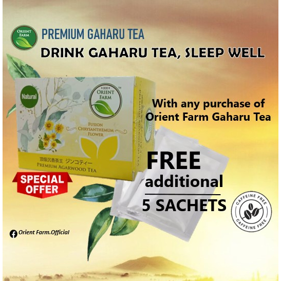Gaharu Tea - ORIENT FARM Premium Gaharu/Agarwood Tea - Fusion ...