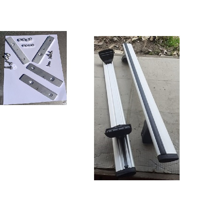 (Veloz/Toyota Cross )(Isuzu Dmax/Mux)Closed Rail Cross Bar/Roof Rack ...